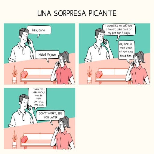 informal greetings in English examples comic | PDF