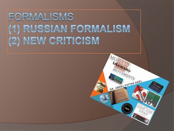 Formalistic approach | PPT