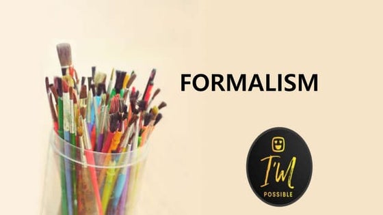 Formalistic approach | PPT