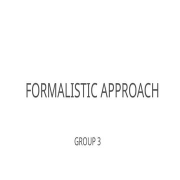 FORMALIST.pptxfjijfiawejidfjdjfjwujfueuw | PPT