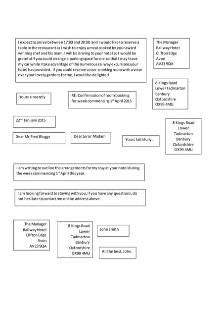 Writing formal letters | PPT