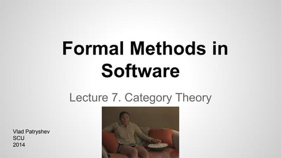 Formal methods 6 - elements of algebra | PPT Formal methods 6 - elements of algebra | PPT
