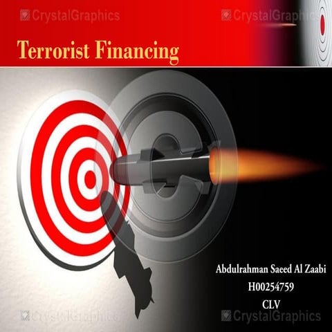 Formal presentation of terrorist financing2 | PPT