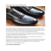 Formal shoes guide