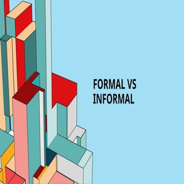 Using Formal vs Informal Language (CEFR B1) | PPTX | Resume Writing and ...