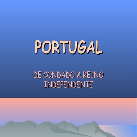 Portugal nos séculos XIII e XIV | PPTX