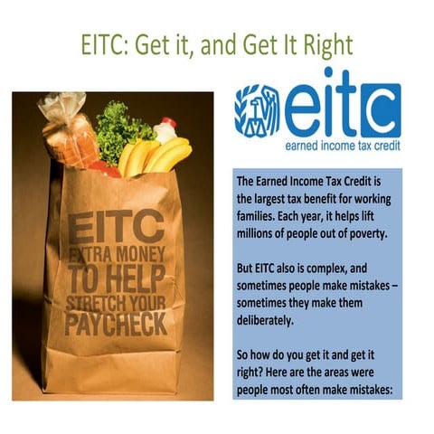 Earned Income Tax Credit (EITC) | PPTX