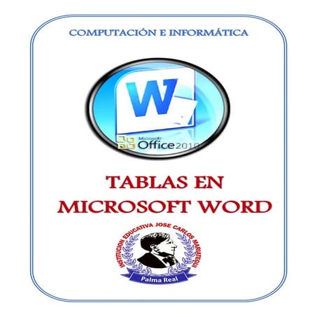 Tablas en Microsoft Word | PDF