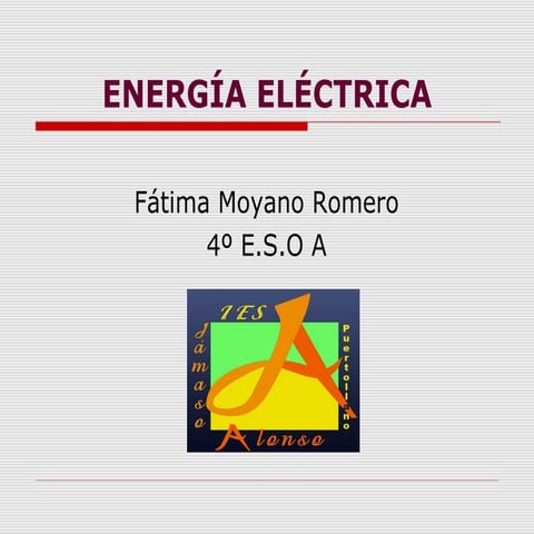 Formas de energía (power point) | PPT