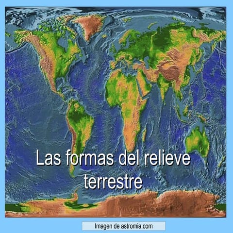 Las formas del relieve terrestre | DOC