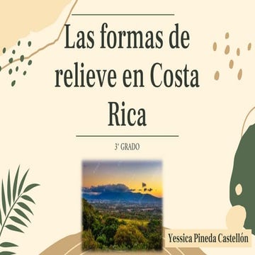 TIPOS DE RELIEVES EN PANAMÁ. SUS CARACTERÍSTICAS FÍSICAS Y GEOGRÁFICAS ...