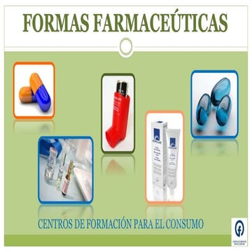 Formas farmacéuticas | PPT