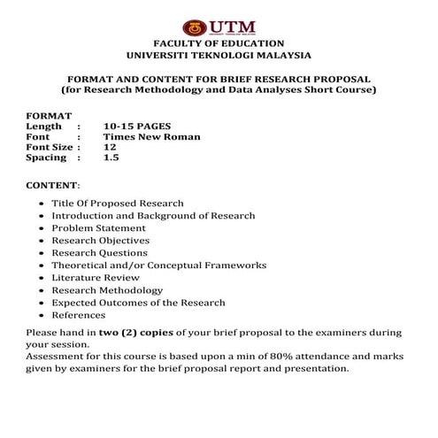 Format and-content-for-brief-research-proposal | PDF
