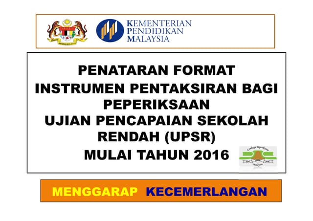 Penilaian Sumatif Bahasa Melayu Tahun 6 | PDF