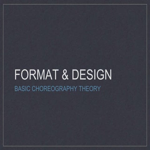 Format & Design | PPTX