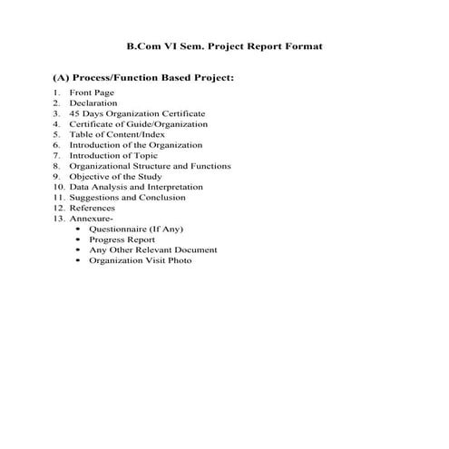 Format for B.Com VI Sem Project Report.docx