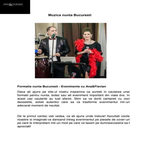 Muzica nunta Bucuresti | PDF