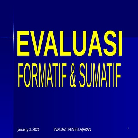 Evaluasi tes formatif dan sumatif bagi siswa.pptx