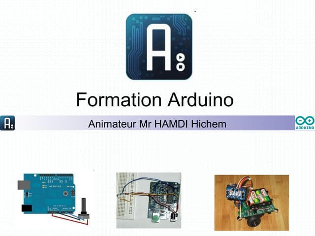 Formation Arduino 2018 Ppt