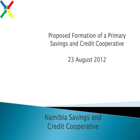 Savings Cooperative Formation committee presentation | PPTX