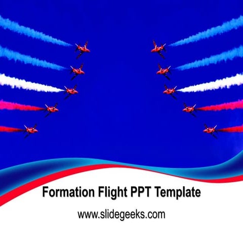 Formation flight ppt templates | POT