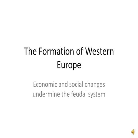 The End of the Middle Ages | PPTX