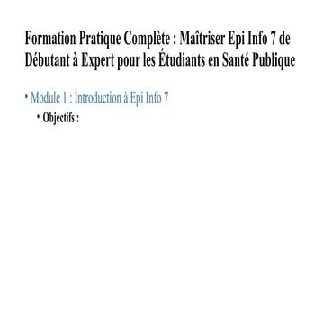 Formation Pratique Complète EPI INFO7.pptx