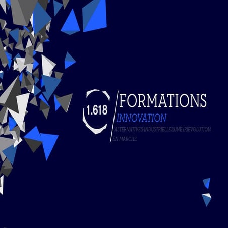 Formations innovation alternatives industrielles | PPT