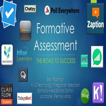 Formative assessment ppt | PPTX