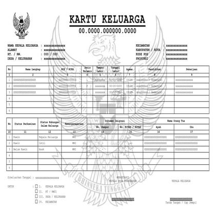 Format Kartu Keluarga.doc