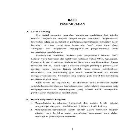 Laporan On The Job TRaining PM KS Siti Hikmah.pdf