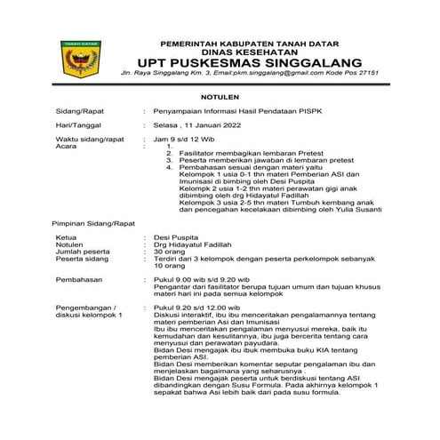 format notulen format notulen format notulen | DOCX