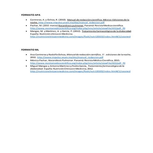 Formato apa | DOCX