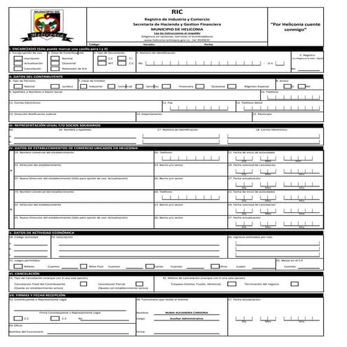 Sf001 formato de uso multiple llenable | PDF