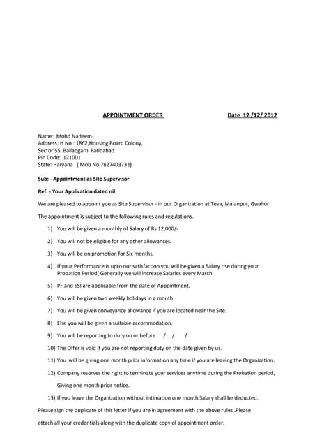 Gate pass authorization for taking out material for outsiders | DOC