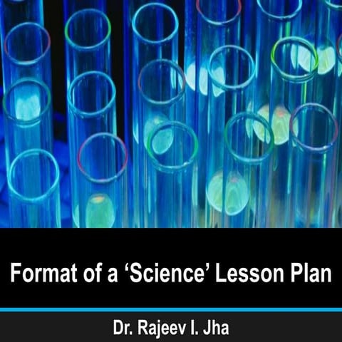 Format of a Science Lesson Plan Revised | PPTX