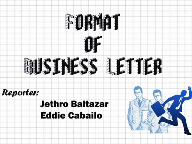 Styles of business letters | PPT