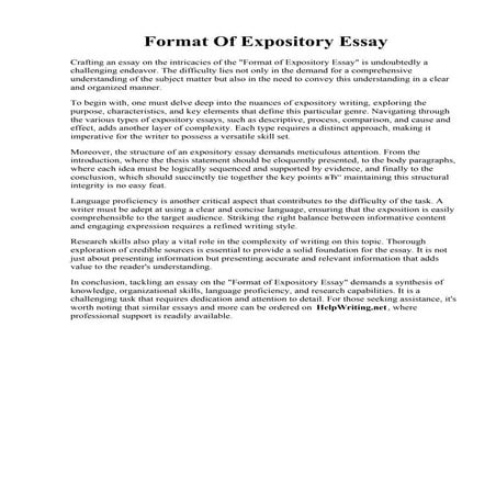 Format Of Expository Essay.pdf
