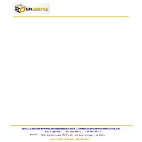 Formato hoja membretada | DOCX