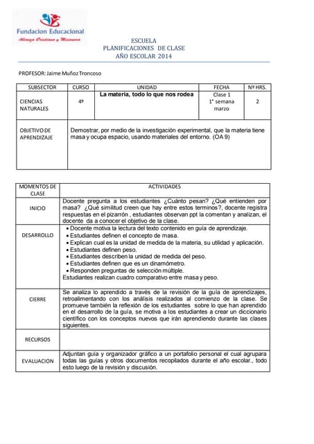Ciencias naturales 2015