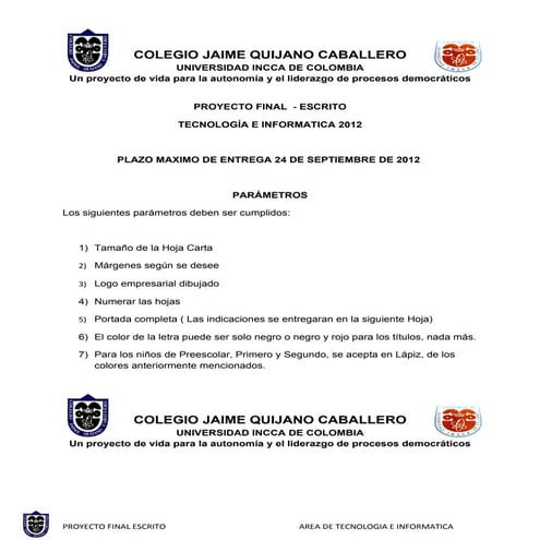 Formato proyecto final pimaria | DOC