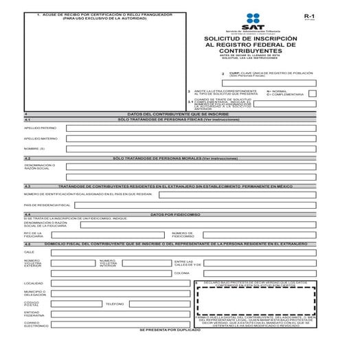 Sf001 formato de uso multiple llenable | PDF