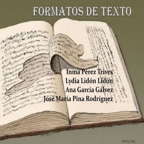 Formatos de texto | PPSX