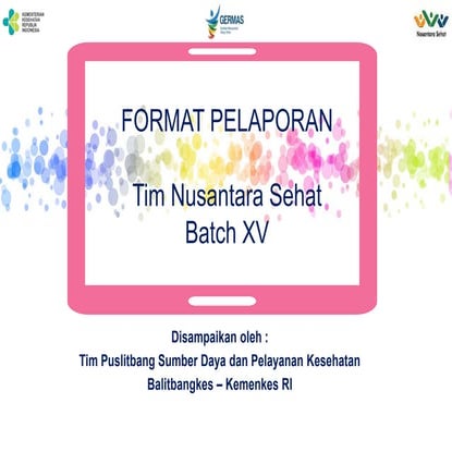 Format pelaporan NS | PPTX