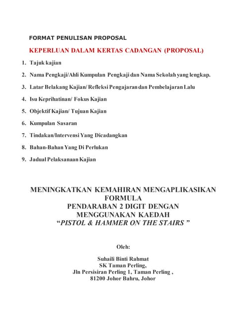 Rancangan mengajar berkonsepkan pengajaran masteri | PDF