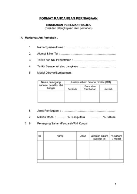 Borang permohonan lesen vokasional (jpj l8) | PDF