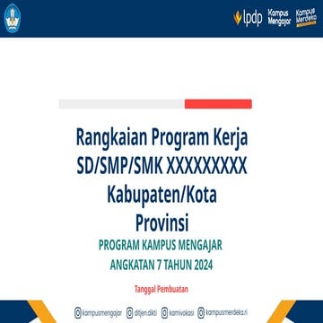 FORMAT PPT RANGKAIAN PROGRAM KERJA KM 7-1.pptx
