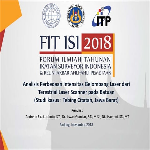 Format presentasi fit isi 2018 andrean eka lucianto | PDF | Geology ...