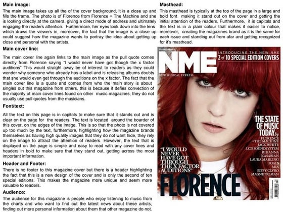 Music magazine analysis | PPT