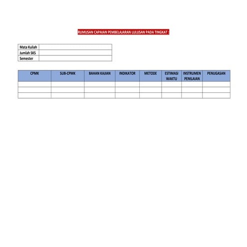 FORMAT RUMUSAN CAPAIAN PEMBELAJARAN LULUSAN PADA TINGKAT (1).docx